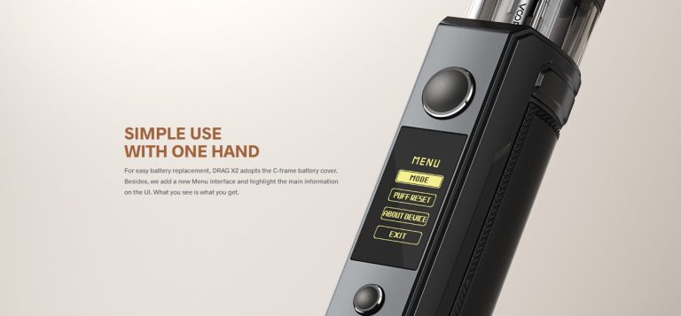 Voopoo Drag X2 Pod Kit | E-liquidbolt.cc